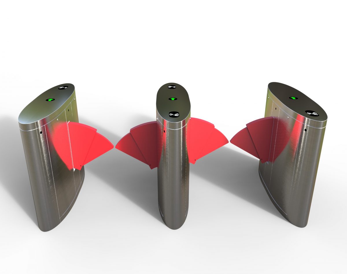 Flap Turnstile Gate | SHANGMI intelligent security products